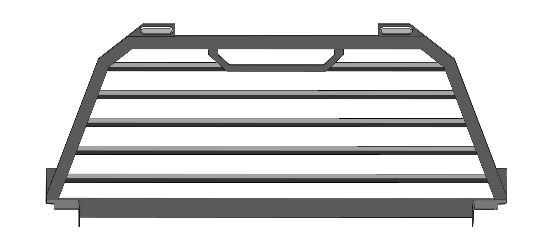 Single Frame Louver Rack Design – Fly Fab